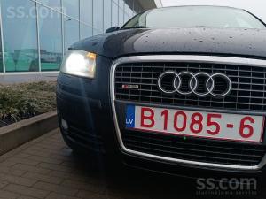Black Audi A3 2005 in Rezekne, with an engine capacity of 2.00 L and mileage of 355 thousand km for 2350 €, photo 9 on AUTOMOTO.COM.LV