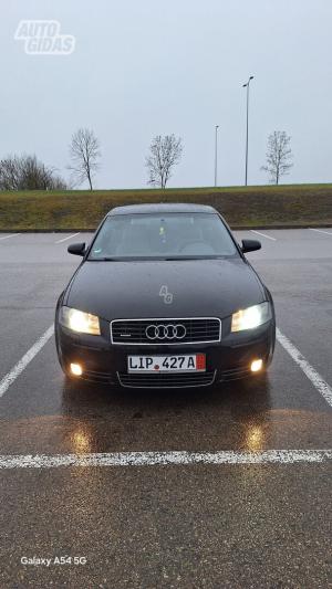 Black Audi A3 2005 in Ukmerge, with an engine capacity of 2.00 L and mileage of 333 thousand km for 2500 €, photo 2 on AUTOMOTO.COM.LV