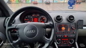 Black Audi A3 2005 in Ukmerge, with an engine capacity of 2.00 L and mileage of 333 thousand km for 2500 €, photo 9 on AUTOMOTO.COM.LV
