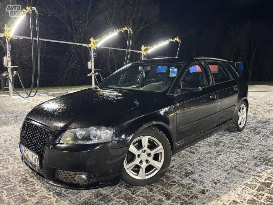 Melns Audi A3 2005 Panevēža, ar dzinēja tilpumu 2.00 L un nobraukumu 399 tūkst. km par 1250 €, foto 1 vietnē AUTOMOTO.COM.LV