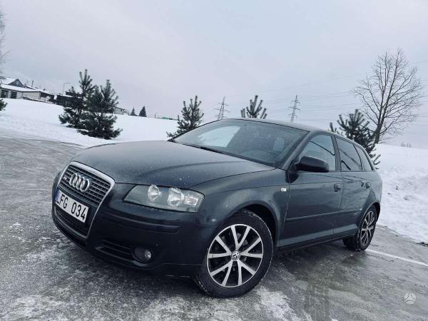 Black Audi A3 2005 in Kaunas, with an engine capacity of 1.98 L and mileage of 264 thousand km for 1800 €, photo 2 on AUTOMOTO.COM.LV
