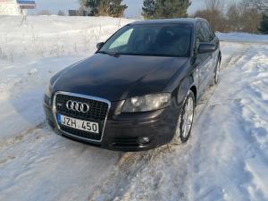 Black Audi A3 2005 in Utena, with an engine capacity of 2.00 L and mileage of 293 thousand km for 2500 €, photo 2 on AUTOMOTO.COM.LV