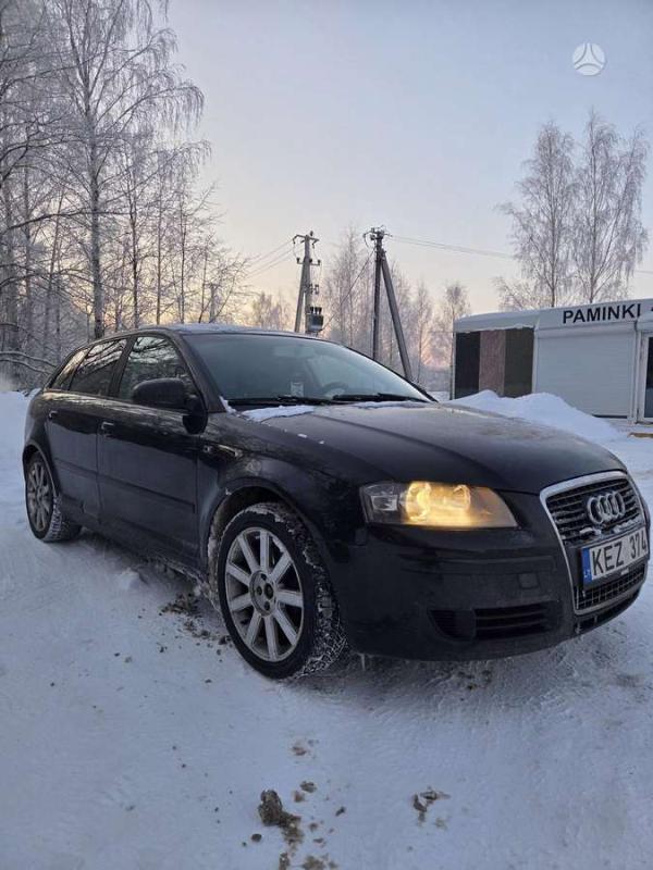 Melns Audi A3 2005 Radviliškis, ar dzinēja tilpumu 1.97 L un nobraukumu 258 tūkst. km par 3100 €, foto 1 vietnē AUTOMOTO.COM.LV