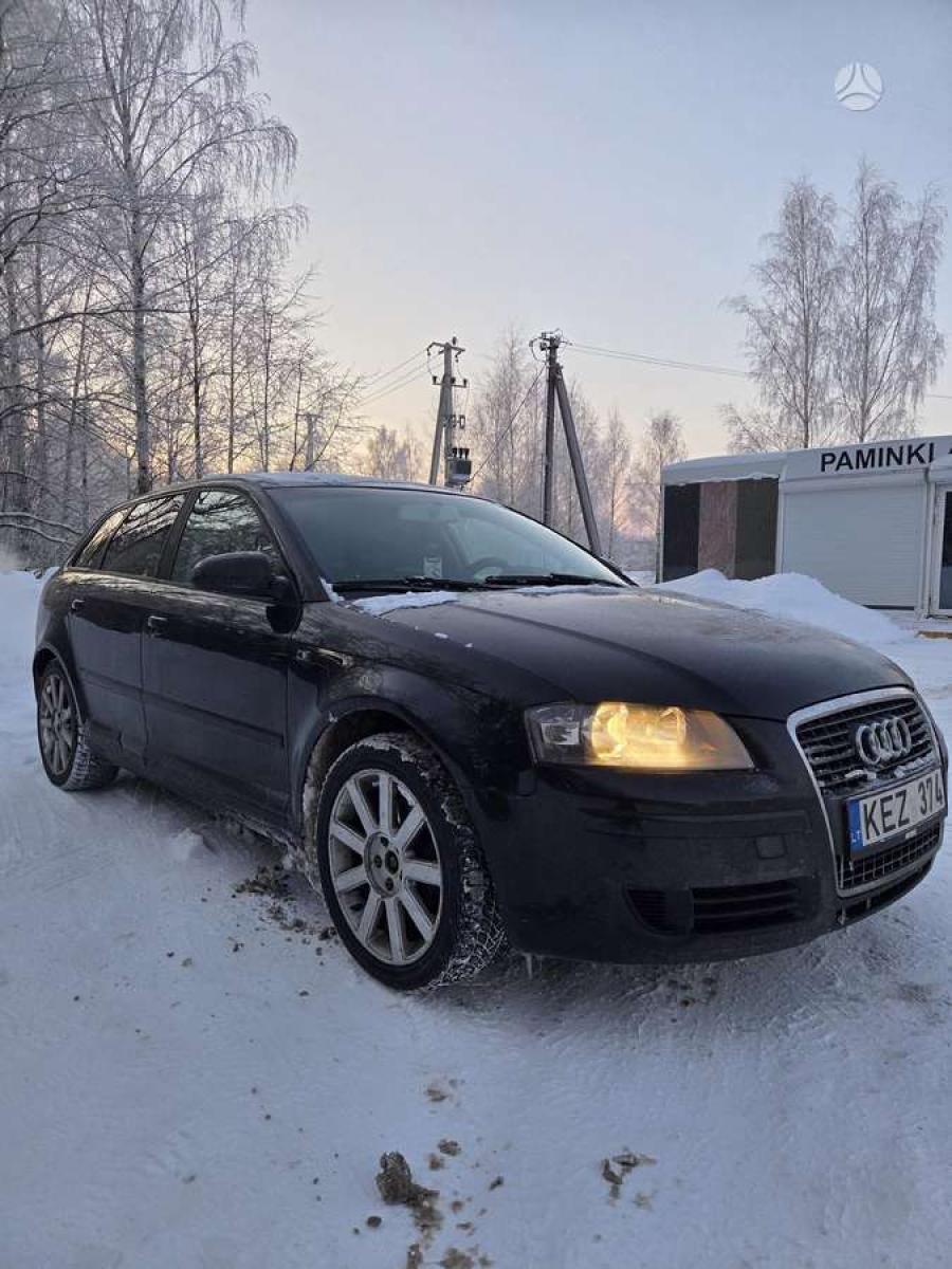Melns Audi A3 2005 Radviliškis, ar dzinēja tilpumu 1.97 L un nobraukumu 258 tūkst. km par 3100 €, foto 1 vietnē AUTOMOTO.COM.LV