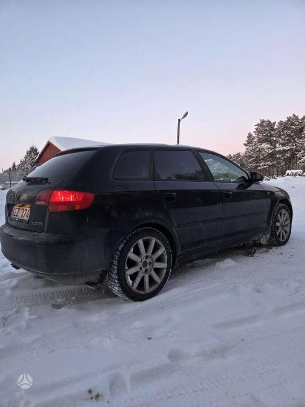 Melns Audi A3 2005 Radviliškis, ar dzinēja tilpumu 1.97 L un nobraukumu 258 tūkst. km par 3100 €, foto 3 vietnē AUTOMOTO.COM.LV