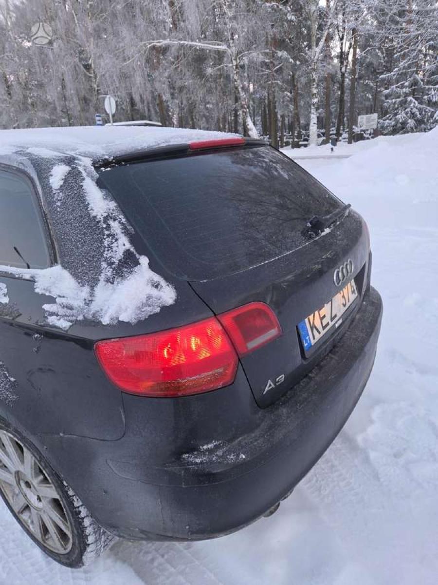 Melns Audi A3 2005 Radviliškis, ar dzinēja tilpumu 1.97 L un nobraukumu 258 tūkst. km par 3100 €, foto 27 vietnē AUTOMOTO.COM.LV