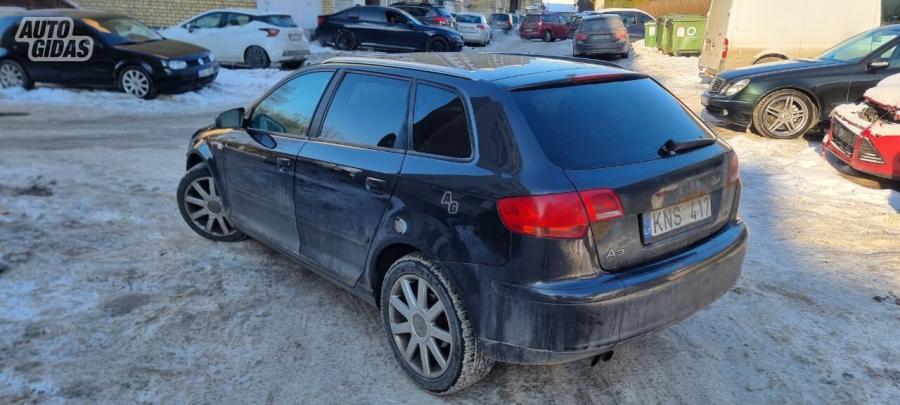 Melns Audi A3 2005 Kauņa, ar dzinēja tilpumu 2.00 L un nobraukumu 203 tūkst. km par 699 €, foto 3 vietnē AUTOMOTO.COM.LV