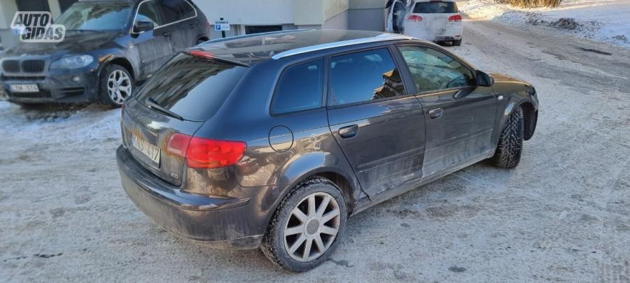 Melns Audi A3 2005 Kauņa, ar dzinēja tilpumu 2.00 L un nobraukumu 203 tūkst. km par 699 €, foto 4 vietnē AUTOMOTO.COM.LV