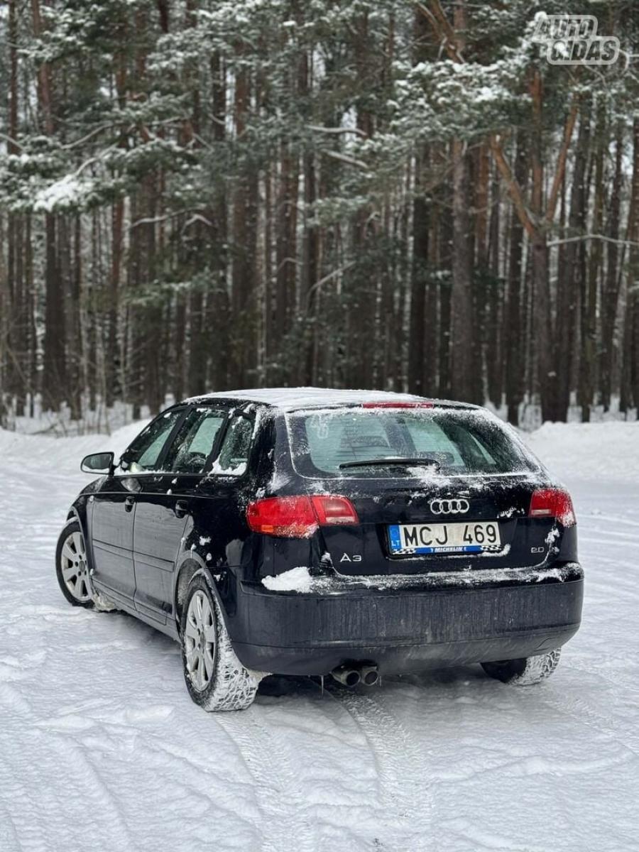 Melns Audi A3 2005 Kauņa, ar dzinēja tilpumu 2.00 L un nobraukumu 333 tūkst. km par 2800 €, foto 1 vietnē AUTOMOTO.COM.LV