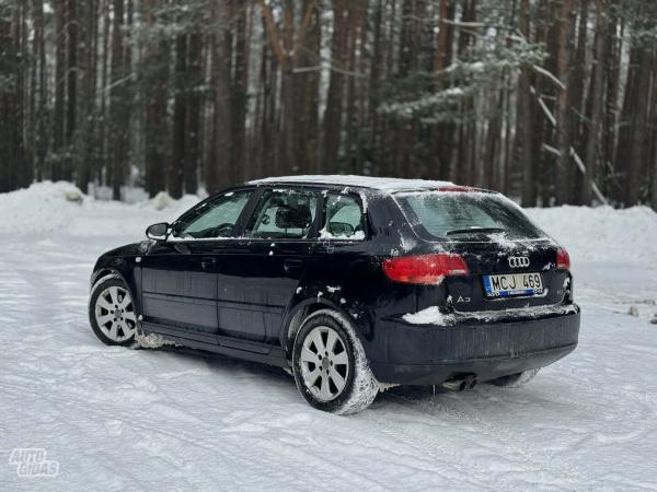 Black Audi A3 2005 in Kaunas, with an engine capacity of 2.00 L and mileage of 333 thousand km for 2800 €, photo 2 on AUTOMOTO.COM.LV