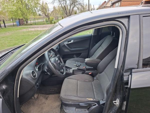 Черный Ауди А3 2005 в Варена, объемом двигателя 1.90 л и пробегом 310 тыс. км за 1350 €, фото 9 на AUTOMOTO.COM.LV