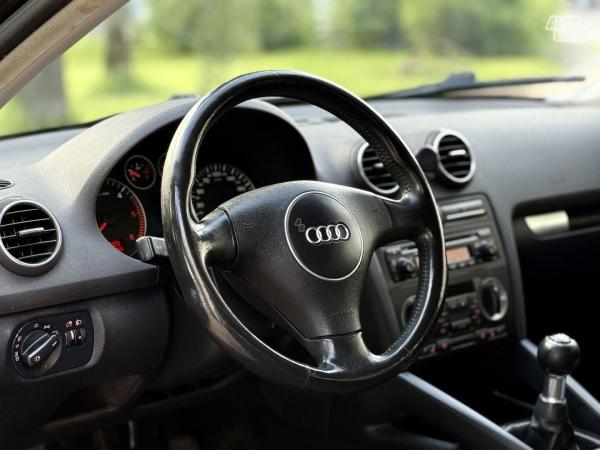 Black Audi A3 2005 in Kaunas, with an engine capacity of 2.00 L and mileage of 295 thousand km for 2000 €, photo 8 on AUTOMOTO.COM.LV