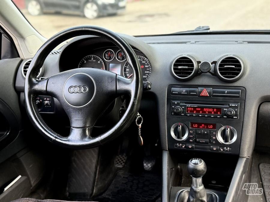Черный Ауди А3 2005 в Каунас, объемом двигателя 2.00 л и пробегом 295 тыс. км за 2000 €, фото 15 на AUTOMOTO.COM.LV