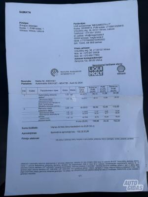 Черный Ауди А3 2005 в Каунас, объемом двигателя 2.00 л и пробегом 295 тыс. км за 2000 €, фото 18 на AUTOMOTO.COM.LV
