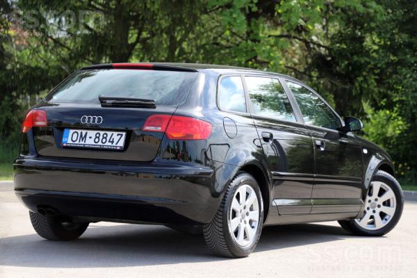 Melns Audi A3 2005 Tukums, ar dzinēja tilpumu 1.90 L un nobraukumu 307 tūkst. km par 4290 €, foto 4 vietnē AUTOMOTO.COM.LV
