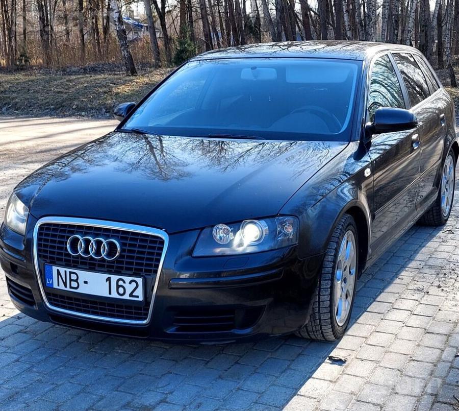 Melns Audi A3 2005 Rīga, ar dzinēja tilpumu 2.00 L un nobraukumu 329 tūkst. km par 3200 €, foto 1 vietnē AUTOMOTO.COM.LV