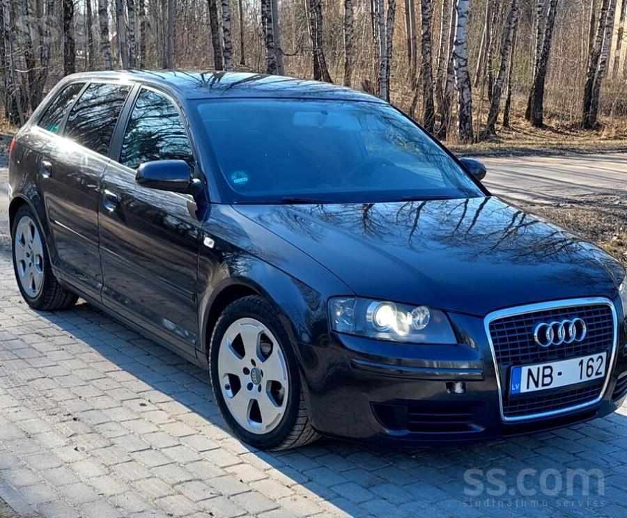 Melns Audi A3 2005 Rīga, ar dzinēja tilpumu 2.00 L un nobraukumu 329 tūkst. km par 3200 €, foto 3 vietnē AUTOMOTO.COM.LV