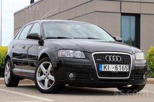 Melns Audi A3 2005 Tukums, ar dzinēja tilpumu 2.00 L un nobraukumu 0 tūkst. km par 3990 €, foto  vietnē AUTOMOTO.COM.LV