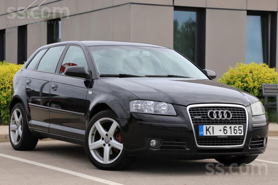 Melns Audi A3 2005 Tukums, ar dzinēja tilpumu 2.00 L un nobraukumu 0 tūkst. km par 3990 €, foto 3 vietnē AUTOMOTO.COM.LV