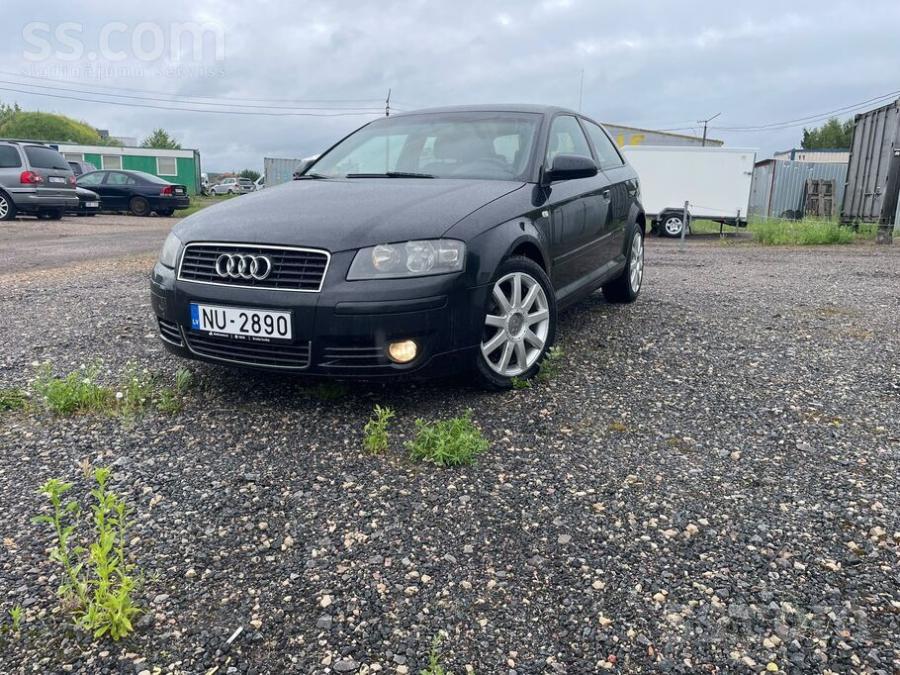 Melns Audi A3 2005 Rīga, ar dzinēja tilpumu 2.00 L un nobraukumu 0 tūkst. km par 1699 €, foto 1 vietnē AUTOMOTO.COM.LV