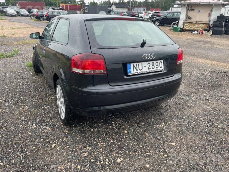 Melns Audi A3 2005 Rīga, ar dzinēja tilpumu 2.00 L un nobraukumu 0 tūkst. km par 1699 €, foto 4 vietnē AUTOMOTO.COM.LV