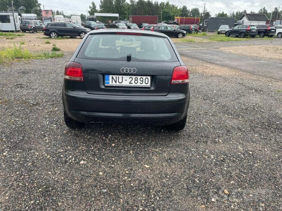 Melns Audi A3 2005 Rīga, ar dzinēja tilpumu 2.00 L un nobraukumu 0 tūkst. km par 1699 €, foto 5 vietnē AUTOMOTO.COM.LV