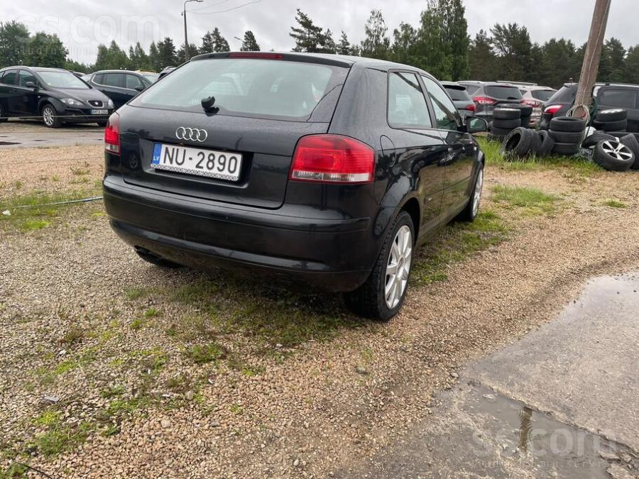 Melns Audi A3 2005 Rīga, ar dzinēja tilpumu 2.00 L un nobraukumu 0 tūkst. km par 1699 €, foto 7 vietnē AUTOMOTO.COM.LV