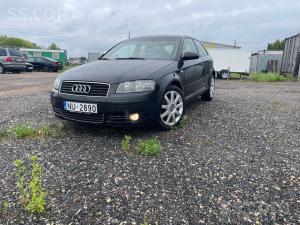 Melns Audi A3 2005 Rīga, ar dzinēja tilpumu 2.00 L un nobraukumu 0 tūkst. km par 1699 €, foto  vietnē AUTOMOTO.COM.LV