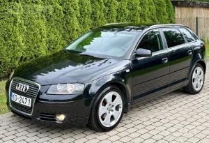 Melns Audi A3 2005 Rīga, ar dzinēja tilpumu 2.00 L un nobraukumu 272 tūkst. km par 2450 €, foto  vietnē AUTOMOTO.COM.LV