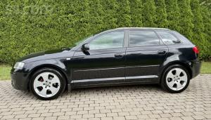 Black Audi A3 2005 in Riga, with an engine capacity of 2.00 L and mileage of 272 thousand km for 2450 €, photo 7 on AUTOMOTO.COM.LV