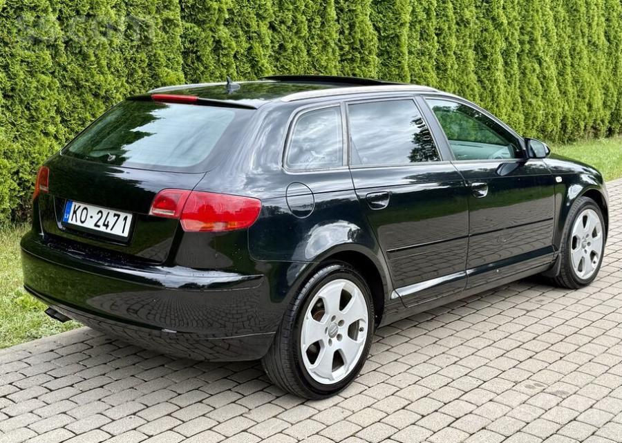 Black Audi A3 2005 in Riga, with an engine capacity of 2.00 L and mileage of 272 thousand km for 2450 €, photo 10 on AUTOMOTO.COM.LV