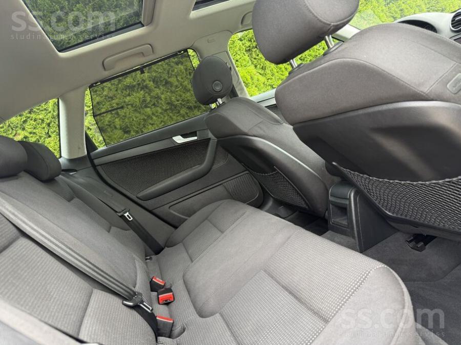 Black Audi A3 2005 in Riga, with an engine capacity of 2.00 L and mileage of 272 thousand km for 2450 €, photo 18 on AUTOMOTO.COM.LV