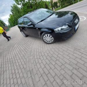 Black Audi A3 2005 in Tukums, with an engine capacity of 2.00 L and mileage of 358 thousand km for 1850 €, photo 4 on AUTOMOTO.COM.LV