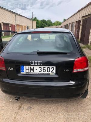 Melns Audi A3 2005 Rīga, ar dzinēja tilpumu 1.60 L un nobraukumu 198 tūkst. km par 3600 €, foto 4 vietnē AUTOMOTO.COM.LV