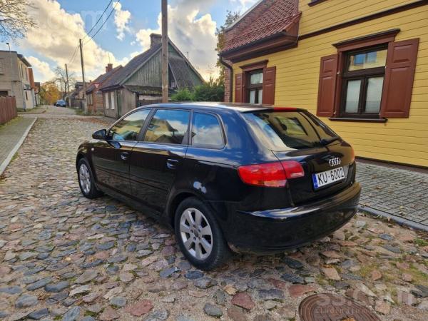 Black Audi A3 2005 in Ventspils, with an engine capacity of 2.00 L and mileage of 0 thousand km for 2200 €, photo 4 on AUTOMOTO.COM.LV