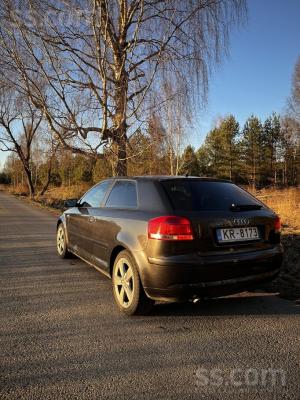 Melns Audi A3 2005 Rīga, ar dzinēja tilpumu 2.00 L un nobraukumu 0 tūkst. km par 4500 €, foto 4 vietnē AUTOMOTO.COM.LV