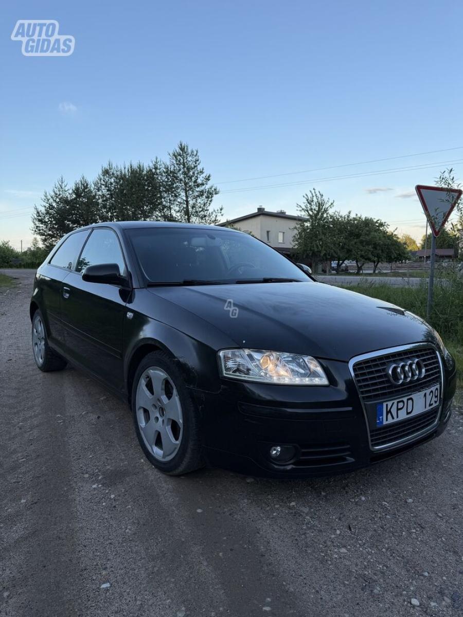 Черный Ауди А3 2005 в Каунас, объемом двигателя 1.90 л и пробегом 339 тыс. км за 1250 €, фото 3 на AUTOMOTO.COM.LV