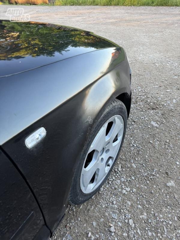 Black Audi A3 2005 in Kaunas, with an engine capacity of 1.90 L and mileage of 339 thousand km for 1250 €, photo 8 on AUTOMOTO.COM.LV