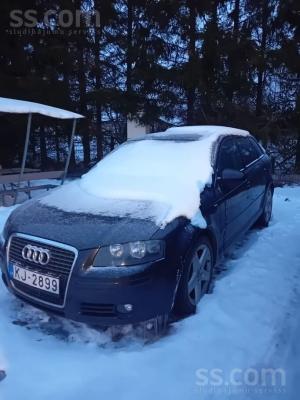 Черный Ауди А3 2005 в Талси, объемом двигателя 2.00 л и пробегом 439 тыс. км за 2000 €, фото 4 на AUTOMOTO.COM.LV
