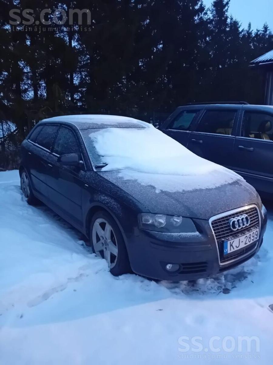Черный Ауди А3 2005 в Талси, объемом двигателя 2.00 л и пробегом 439 тыс. км за 2000 €, фото 5 на AUTOMOTO.COM.LV
