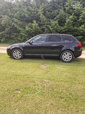 Black Audi A3 2005 in Elektrenai, with an engine capacity of 2.00 L and mileage of 470 thousand km for 1300 €, photo 4 on AUTOMOTO.COM.LV