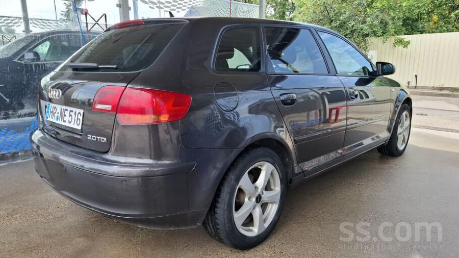 Melns Audi A3 2005 Daugavpils, ar dzinēja tilpumu 2.00 L un nobraukumu 302 tūkst. km par 2150 €, foto 7 vietnē AUTOMOTO.COM.LV