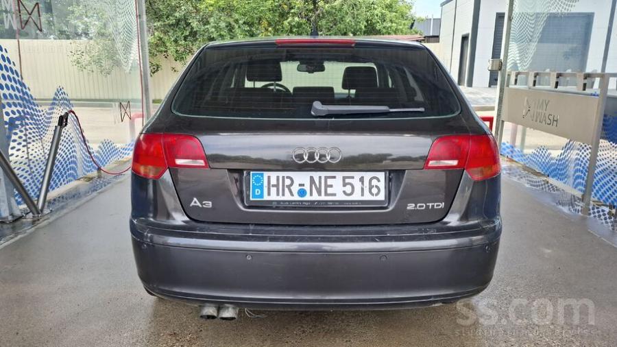 Melns Audi A3 2005 Daugavpils, ar dzinēja tilpumu 2.00 L un nobraukumu 302 tūkst. km par 2150 €, foto 8 vietnē AUTOMOTO.COM.LV