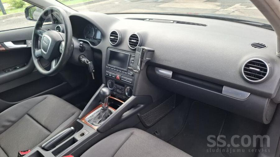 Melns Audi A3 2005 Daugavpils, ar dzinēja tilpumu 2.00 L un nobraukumu 302 tūkst. km par 2150 €, foto 13 vietnē AUTOMOTO.COM.LV