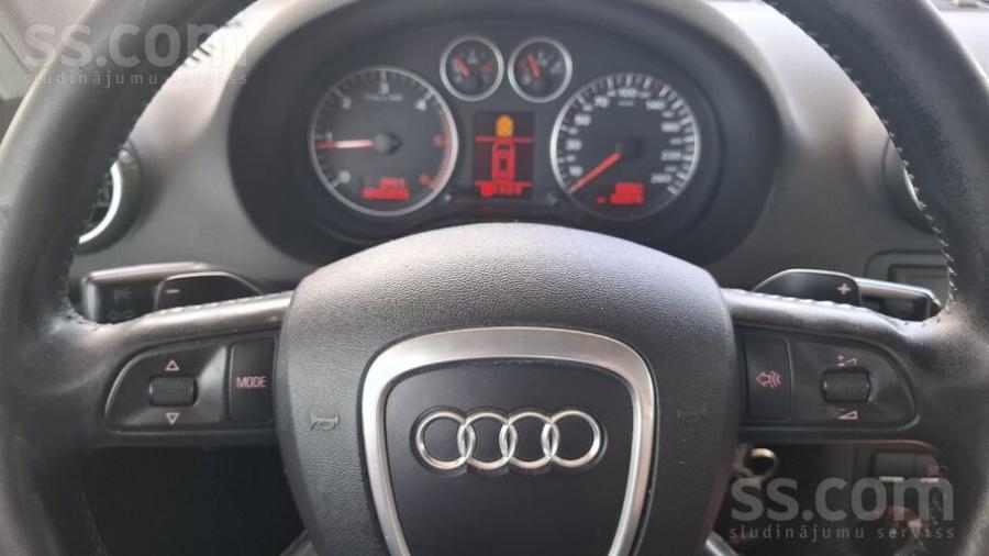 Melns Audi A3 2005 Daugavpils, ar dzinēja tilpumu 2.00 L un nobraukumu 302 tūkst. km par 2150 €, foto 16 vietnē AUTOMOTO.COM.LV