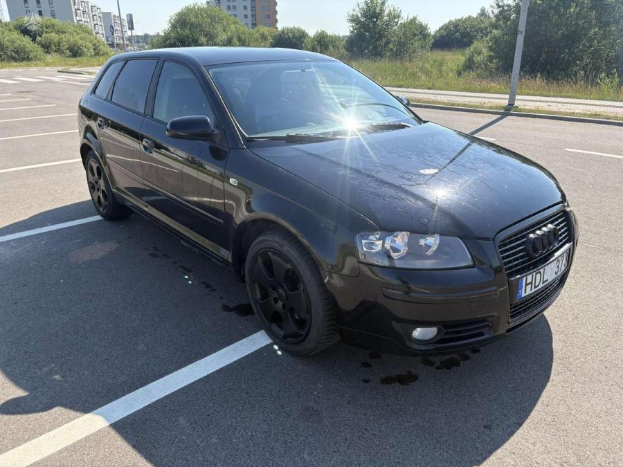 Melns Audi A3 2005 Gargždai, ar dzinēja tilpumu 2.00 L un nobraukumu 295 tūkst. km par 1300 €, foto 3 vietnē AUTOMOTO.COM.LV