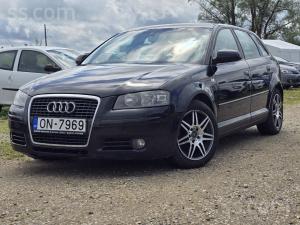 Black Audi A3 2005 in Cesis, with an engine capacity of 2.00 L and mileage of 306 thousand km for 1850 €, photo  on AUTOMOTO.COM.LV