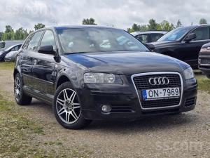 Black Audi A3 2005 in Cesis, with an engine capacity of 2.00 L and mileage of 306 thousand km for 1850 €, photo 3 on AUTOMOTO.COM.LV