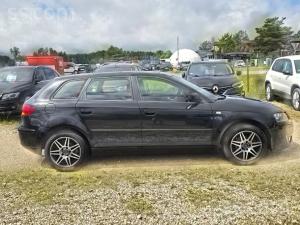 Black Audi A3 2005 in Cesis, with an engine capacity of 2.00 L and mileage of 306 thousand km for 1850 €, photo 7 on AUTOMOTO.COM.LV
