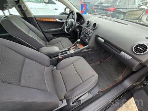 Black Audi A3 2005 in Cesis, with an engine capacity of 2.00 L and mileage of 306 thousand km for 1850 €, photo 9 on AUTOMOTO.COM.LV